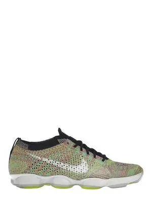 Nike Flyknit Agility Sneakers - Multicolor/white/green