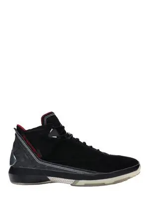 JORDAN 22 Og Varsity Red Sneakers - Black/varsity Red/metallic Silver