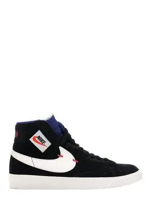 Nike Blazer Mid Rebel Sneakers - Black/summit White/deep Royal Blue