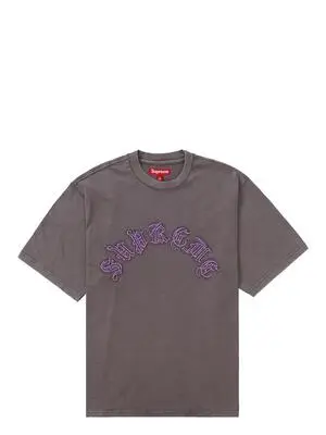 Supreme Old English Short Sleeve Top Dark Grey