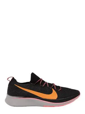 Nike Flyknit Zoom Fly Sneakers - Black/flash Crimson/orange Peel