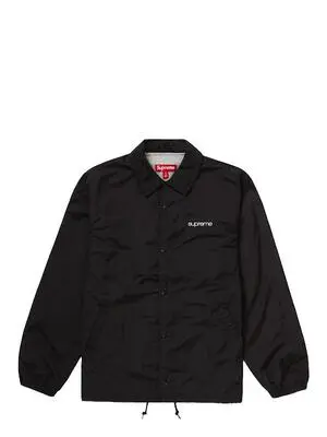 Supreme Nyc Coaches Jacket - Black