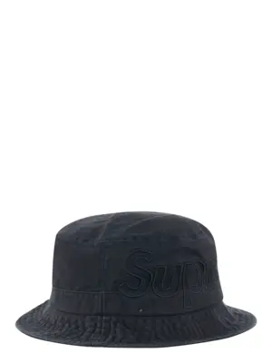 Supreme Outline Crusher Hat - Black