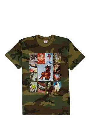 Supreme Original Sin Tee Shirt - Woodland Camo