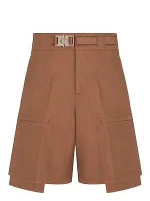 Dior X Cactus Jack Cargo Bermuda Shorts - Coffee Brown