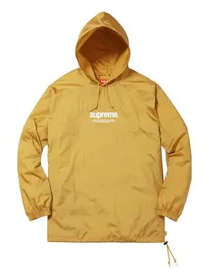 Supreme Nylon Packable Poncho - Gold