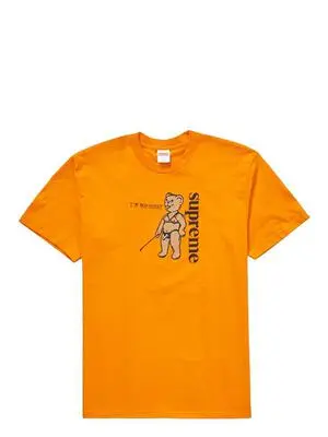 Supreme Not Sorry Tee Shirt - Orange
