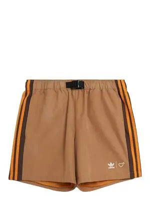 Adidas X Human Made Wind Shorts - Brown