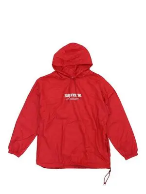 Supreme Nylon Packable Poncho - Red