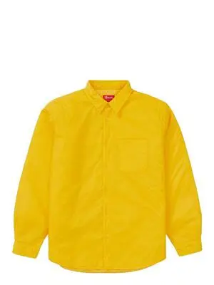 Supreme Nylon Filled Shirt - Yellow