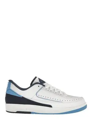 JORDAN 2 Retro Low Sneakers - White/university Blue/midnight Navy