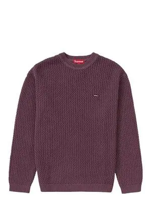Supreme Open Knit Small Box Sweater - Dusty Purple