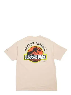 BAIT X Jurassic Park Raptor Trainer Tee Shirt - Tan