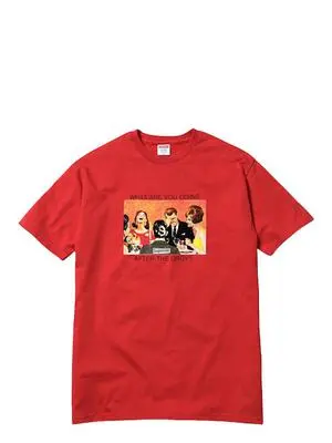 Supreme Orgy Tee Shirt Red