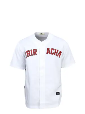BAIT X Sriracha Baseball Jersey - White