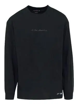 JORDAN X A Ma Maniere Long Sleeve Tee Shirt - Black