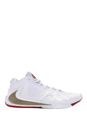 Nike Zoom Freak 1 Roses Sneakers - White/metallic Gold/university Red