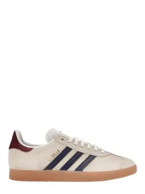 Adidas Adidas Gazelle Sneakers Off White/dark Blue/collegiate Burgundy
