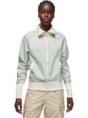 JORDAN Bephies Beauty Supply Track Jacket - Dusty Sage/pale Ivory