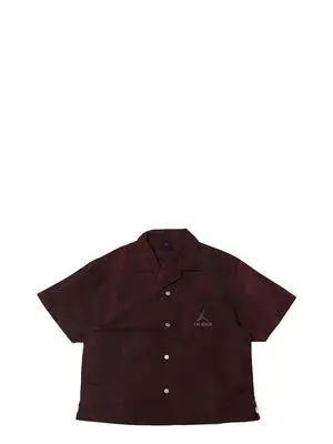 JORDAN X A Ma Maniere Warm Up Shirt - Mahogany