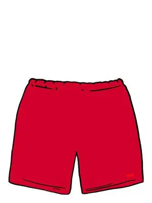 Supreme Nylon Water Short - Red