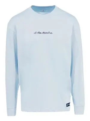 JORDAN X A Ma Maniere Long Sleeve Tee Shirt - Obsdian Mist