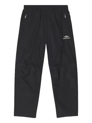 Balenciaga 3b Sports Icon Small Fit Tracksuit Pants - Black/grey Logo