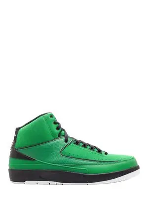 JORDAN Jordan 2 Retro QF High-Top Sneakers Classic Green/white/black
