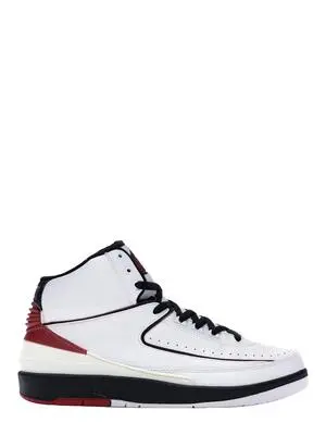 JORDAN 2 Retro - White/varsity Red/black
