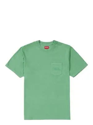Supreme Overdyed Pocket Tee Shirt Green