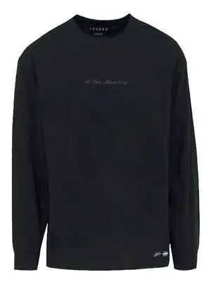 JORDAN X A Ma Maniere Long Sleeve Tee Shirt - Black