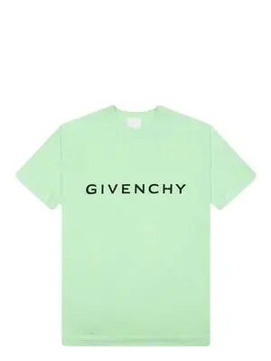 Givenchy Slim Fit Logo T-shirt - Green