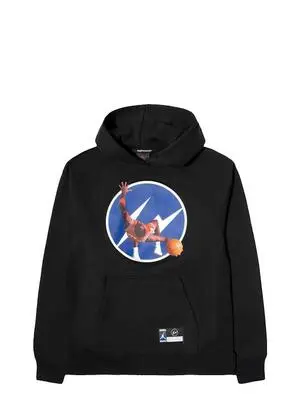JORDAN X Fragment Image Pullover Hoodie - Black