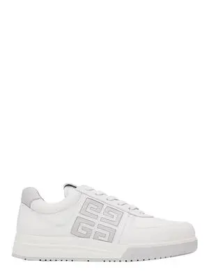 Givenchy G4 Low Top Sneakers - White/grey