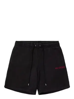 JORDAN Wordmark Fleece Shorts - Black