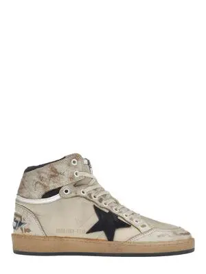 GOLDEN GOOSE Skystarin High-top Sneakers - White/dark Blue