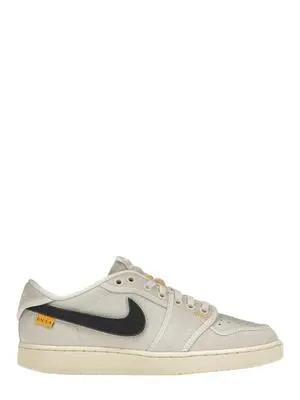 JORDAN Jordan 1 Retro AJKO Low SP Union Leather Sneakers Sail/muslin/neutral Grey