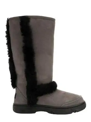 UGG Sunburst Tall Boot - Grey/black