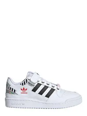 Adidas Forum Low I Love Dance Sneakers - Cloud White/core Black/true Pink