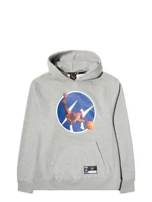 JORDAN X Fragment Image Pullover Hoodie - Dark Grey Heather
