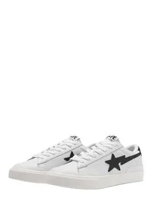 BAPE A Bathing Ape Mad Stain Sneakers White/black