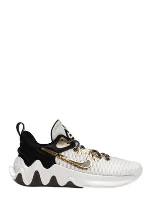 Nike Giannis Immortality Championship Sneakers - White/black/metallic Gold