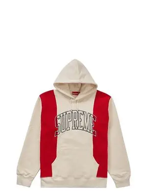 Supreme Paneled Arc Hooded Sweatshirt - Natural