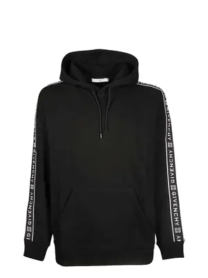Givenchy Logo Tape Sweatshirt - Black