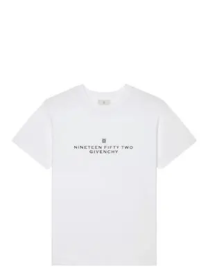 Givenchy Classic Fit In 1952 Printed T-shirt - White/black