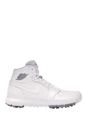JORDAN 1 Retro Golf Cleat - White/metallic Silver