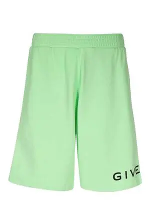 Givenchy Logo Sweat Shorts - Green
