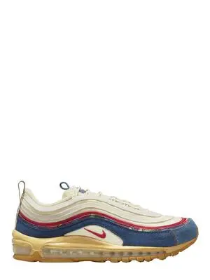 Nike Air Max 97 Denim Sneakers Coconut Milk/track Red/fossil