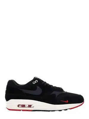 Nike Air Max 1 Mini Swoosh Bred - Black/oil Grey/university Red