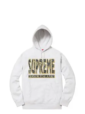 Supreme Paisley Hoodie - Ash Grey